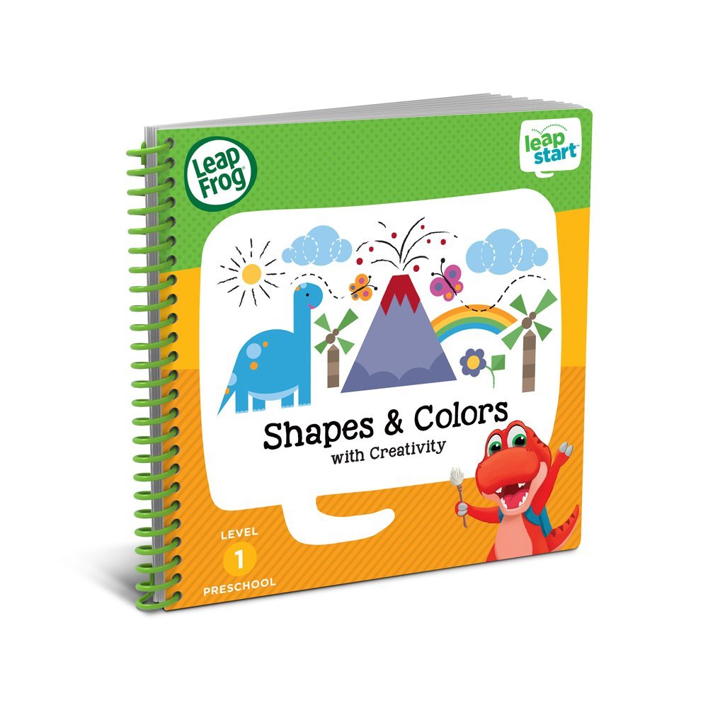 LeapFrog LeapStart Shapes, Colours, and Creativity Activity Book | Kid ...
