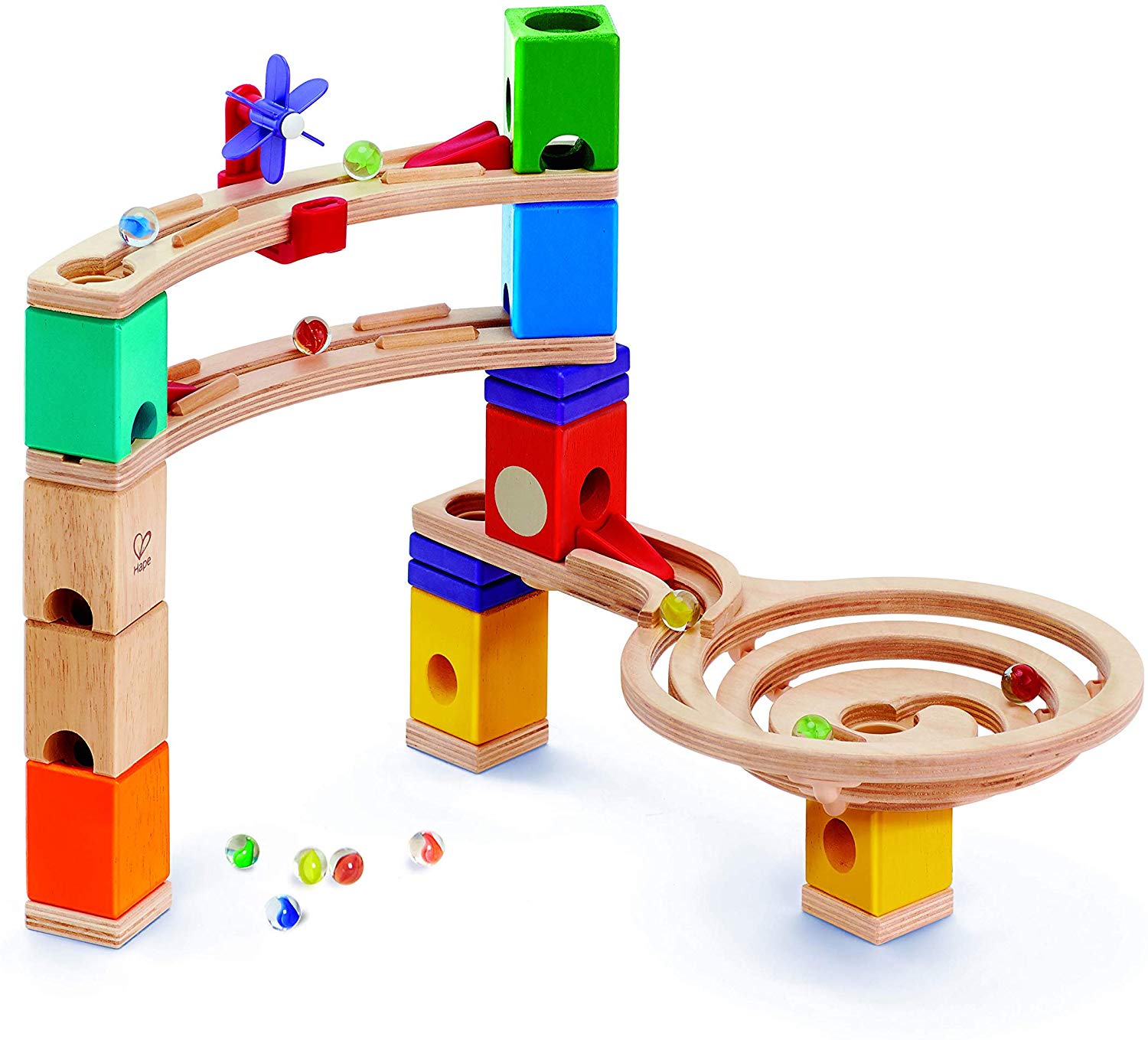 Hape Quadrilla Race To The Finish Marble Run Kid s Toy Swap Subscription Whirli hape-quadrilla-race-to-the-finish-marble-run-kid-s-toy-swap-subscription-whirli